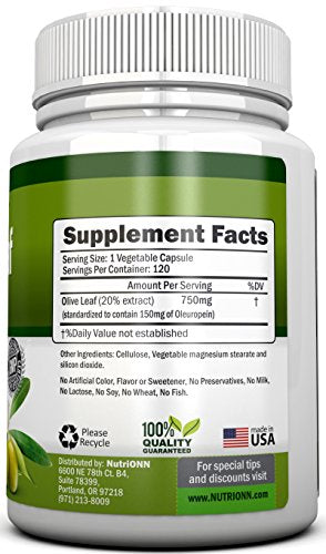 olive leaf extract with oleuropein