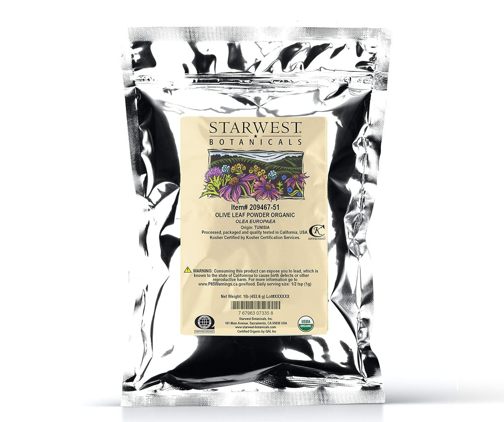 olive leaf powder for herbal remedies