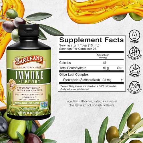 olive leaf tea for immune boost