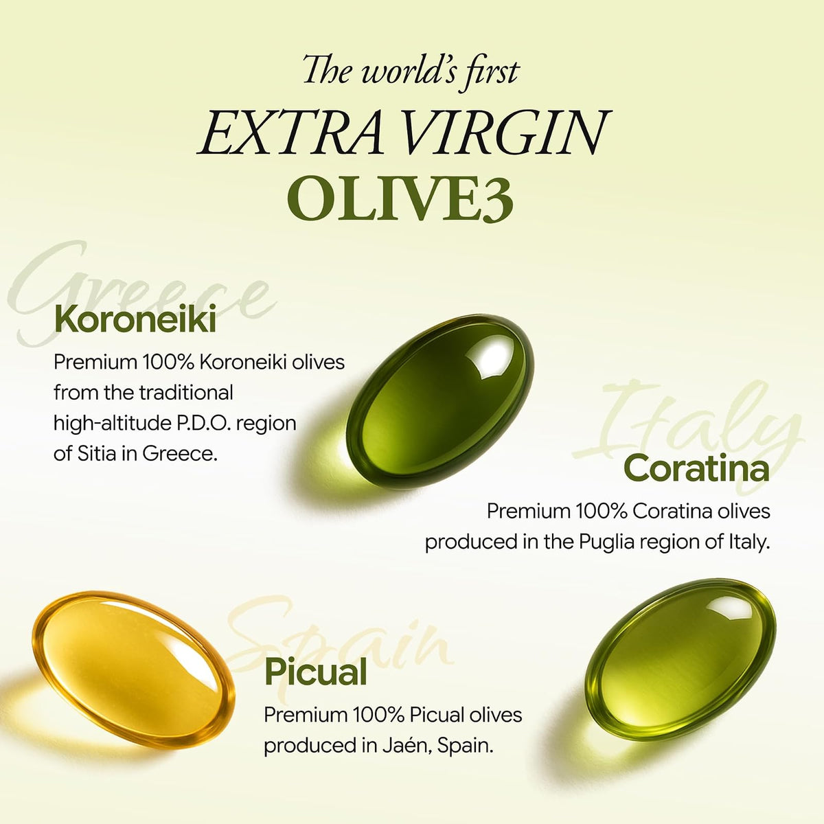 Olive3 softgels for heart health