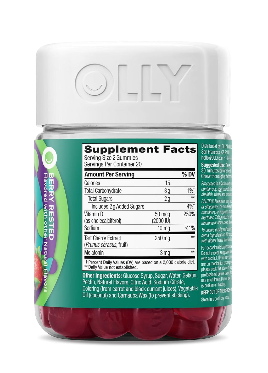 OLLY 40 Count Gummies for better sleep health