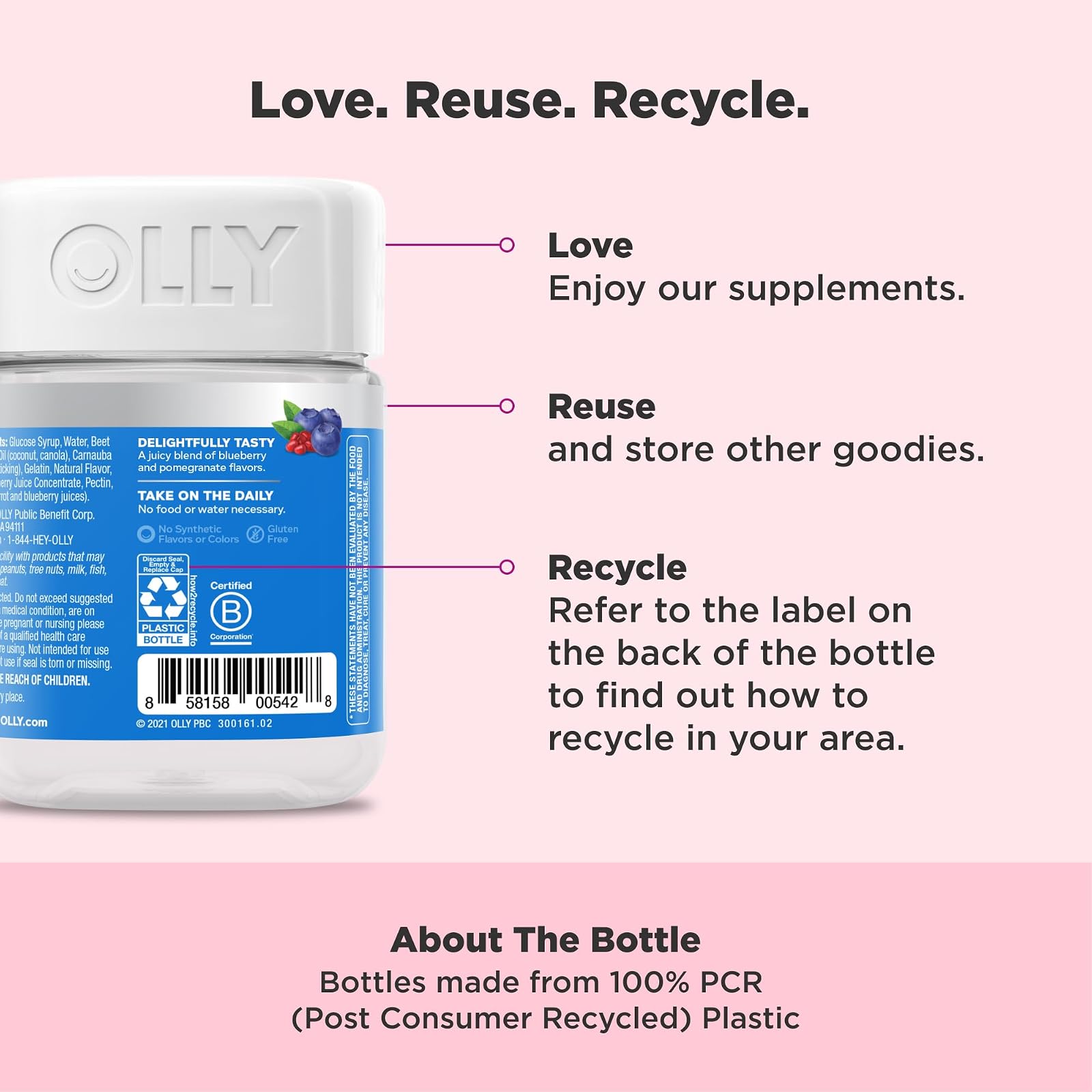 OLLY beauty supplement for hydration
