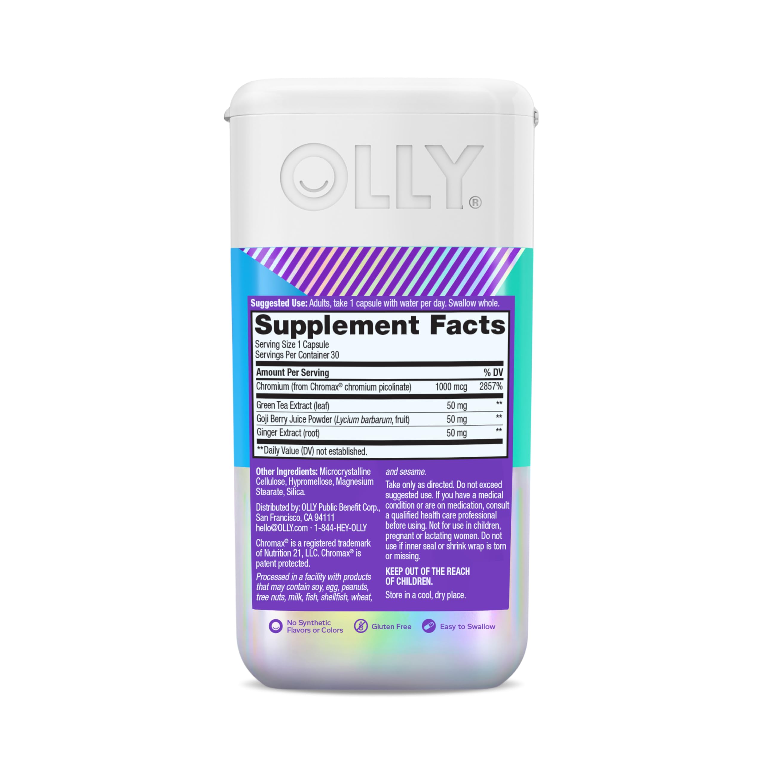 OLLY Combat Cravings for active lifestyle
