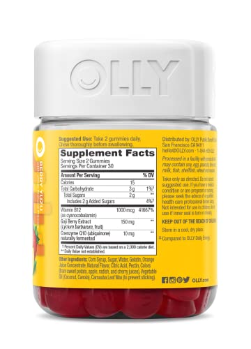 OLLY CoQ10 and vitamin B12 combo