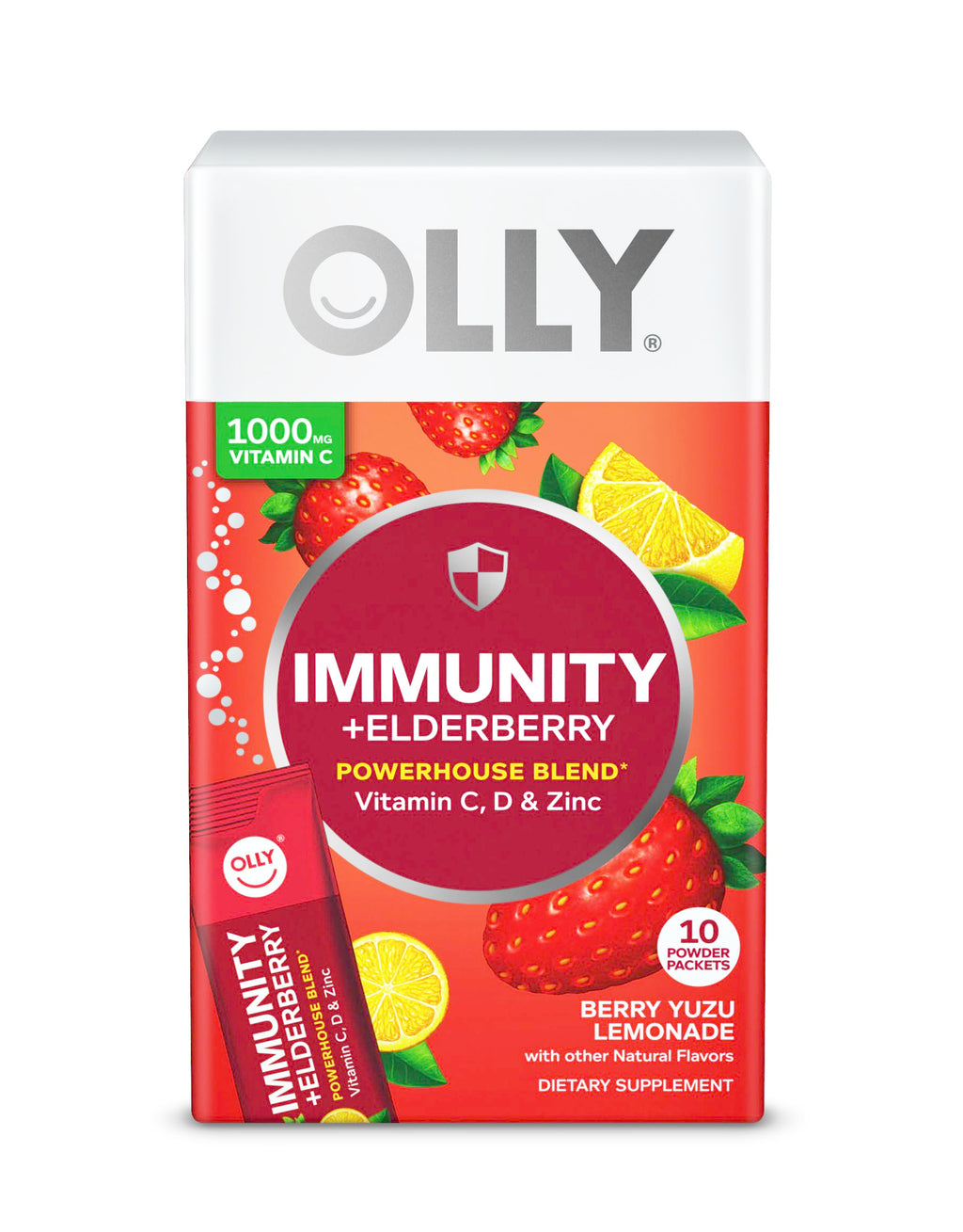 OLLY elderberry fizzy drink benefits