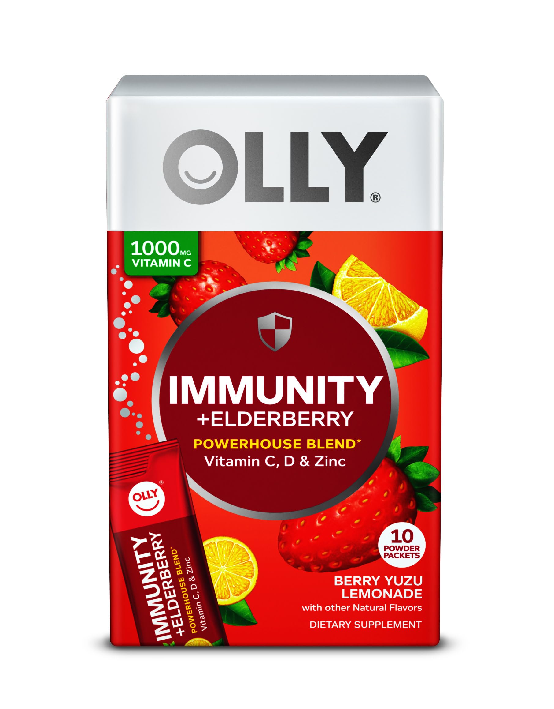 OLLY elderberry fizzy drink benefits
