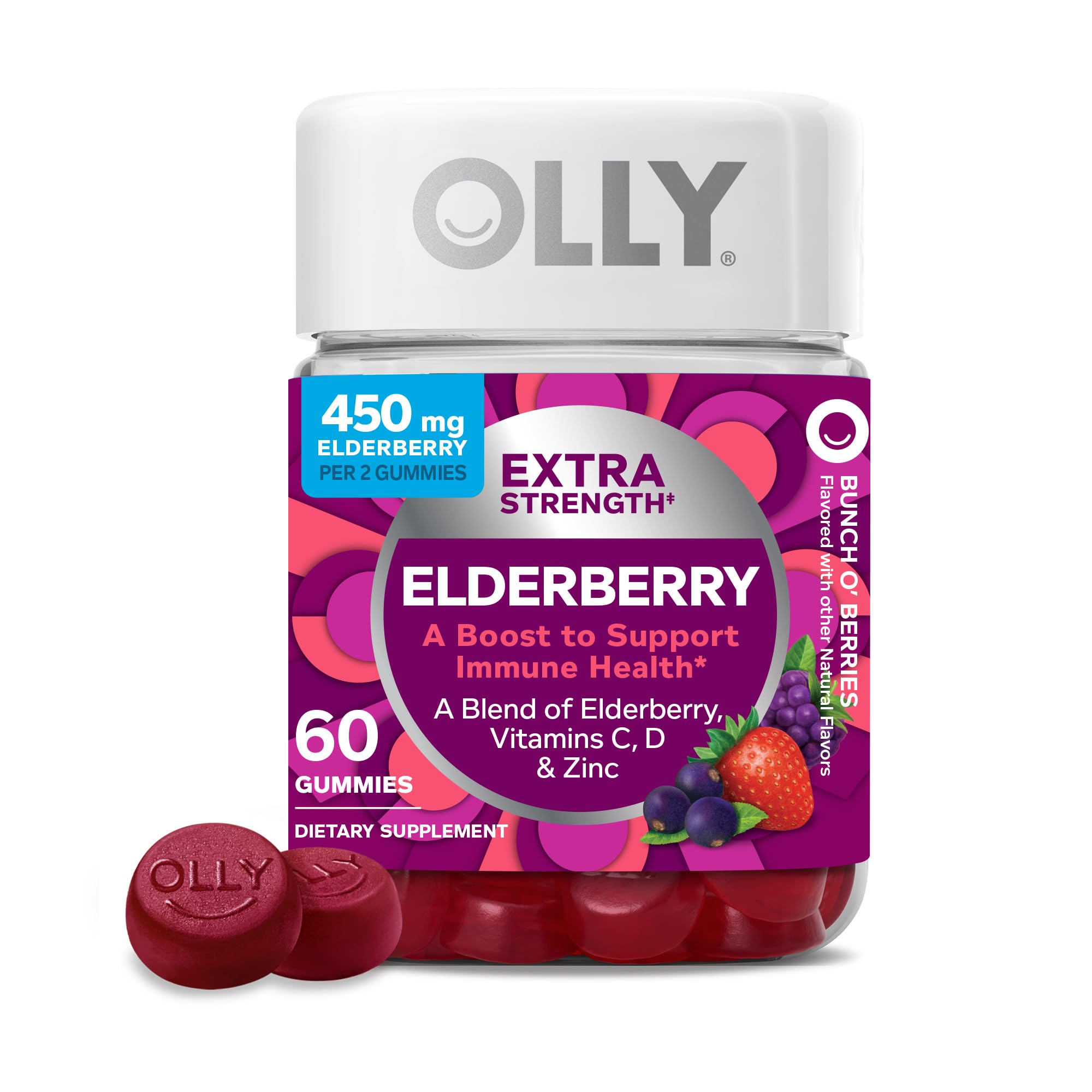 OLLY elderberry gummies for immunity