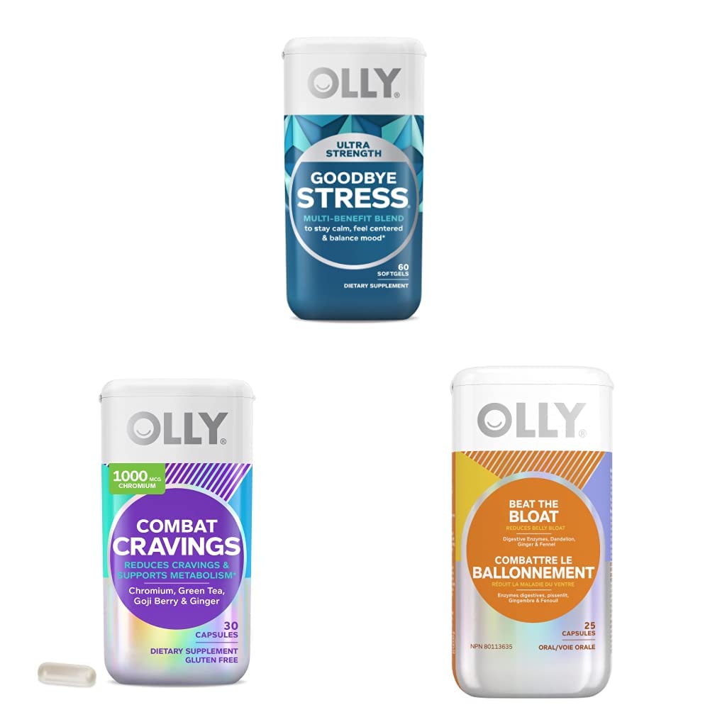 OLLY Goodbye Stress Softgels for relaxation