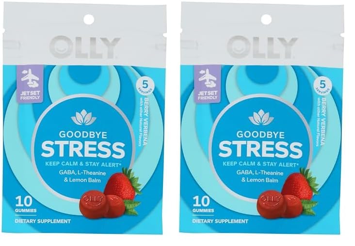 OLLY Goodbye Stress trial size supplements