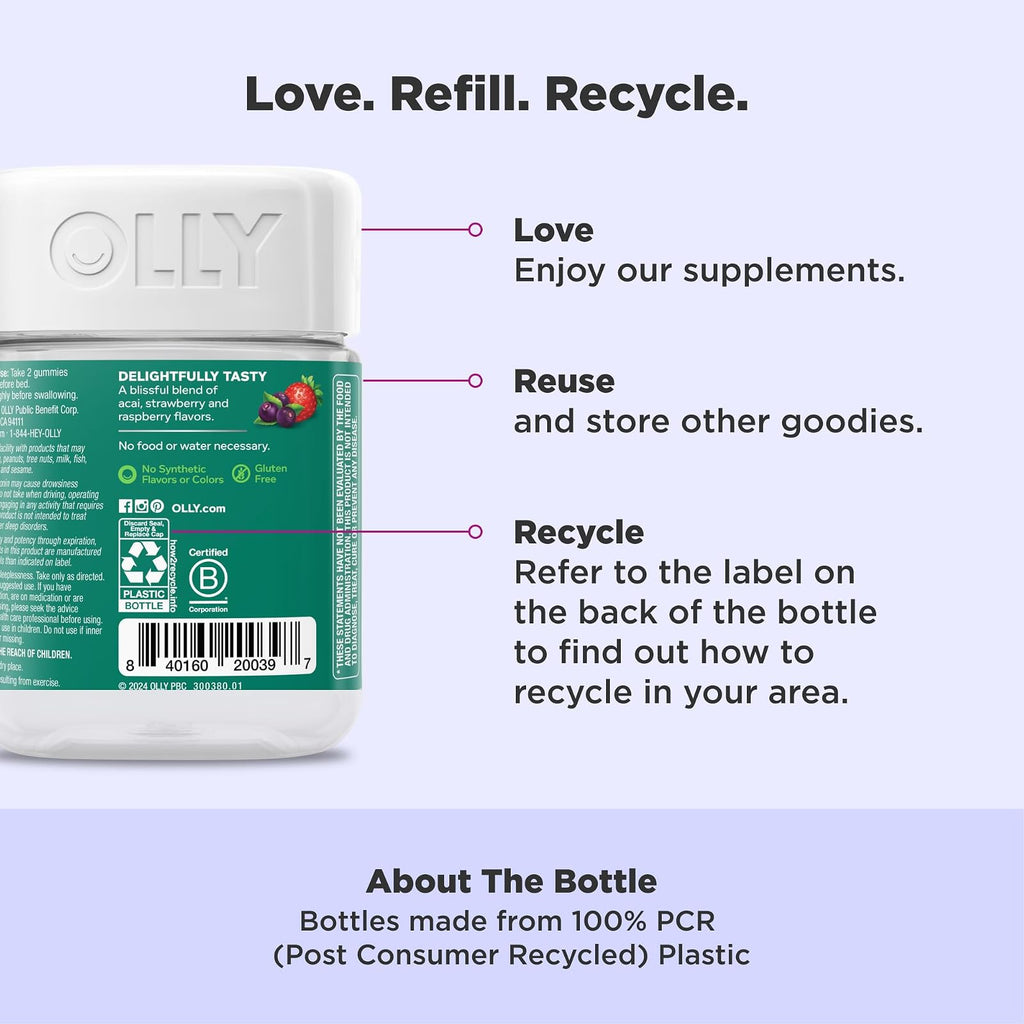 OLLY Gummies for improved sleep quality