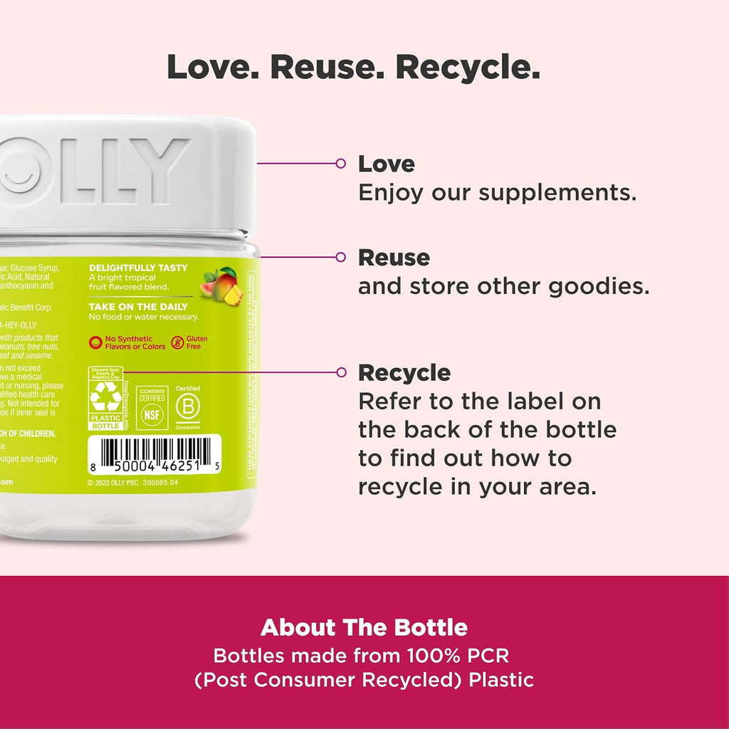 OLLY gummy multivitamin for seniors