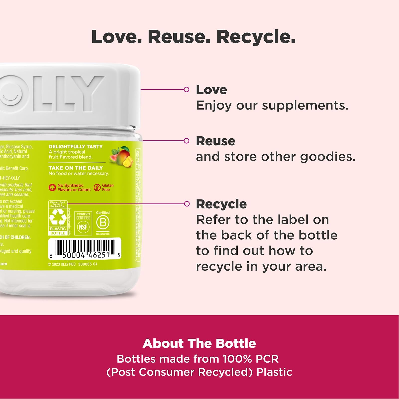 OLLY gummy multivitamin for seniors