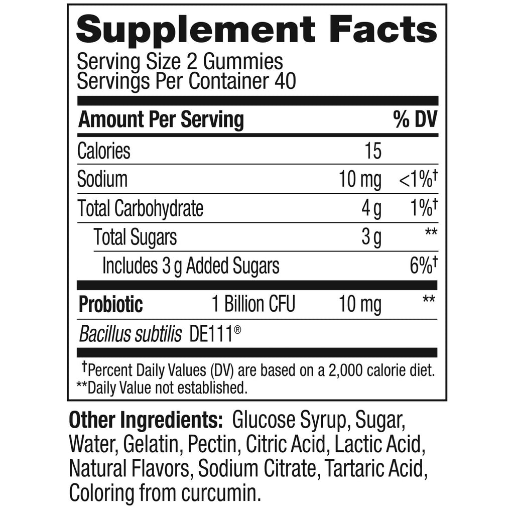 OLLY gummy probiotics for family health