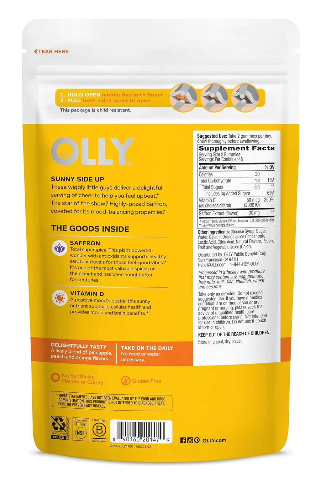 OLLY gummy vitamins for daily wellness