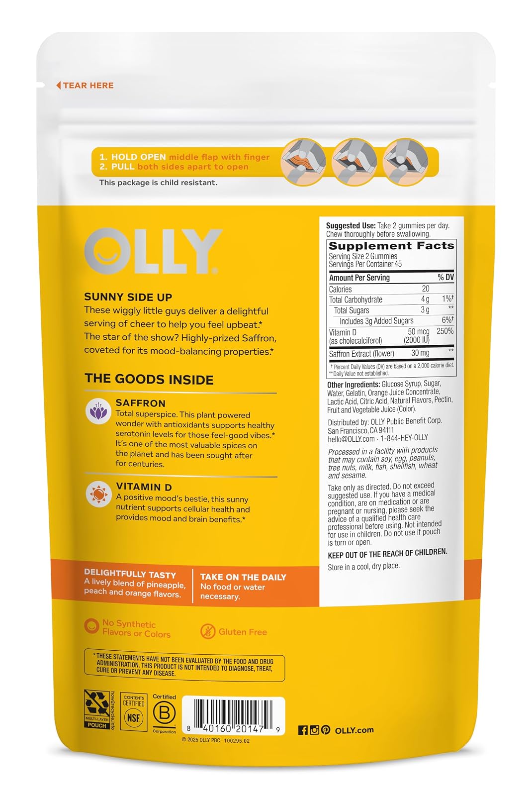 OLLY gummy vitamins for daily wellness