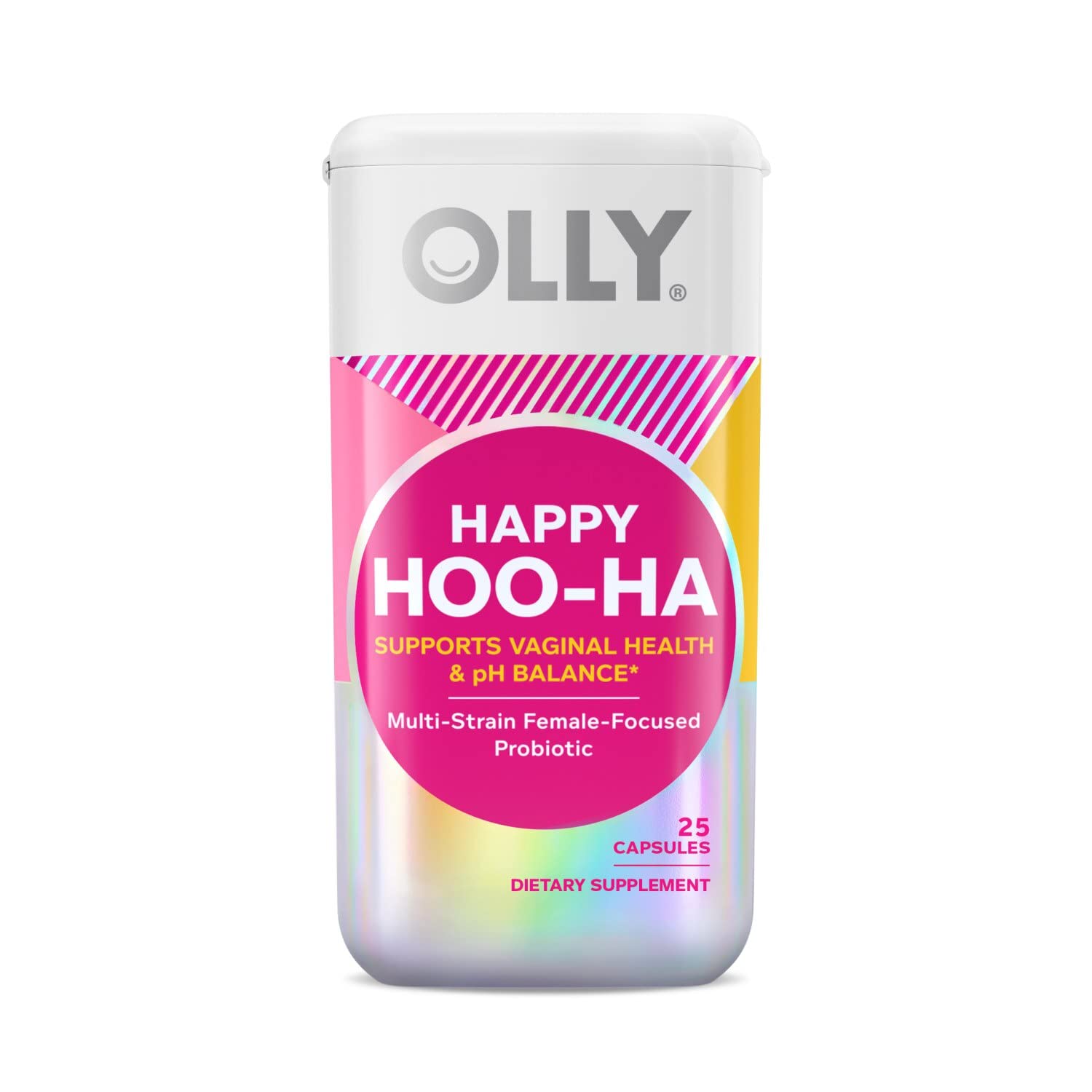 OLLY Happy Hoo-Ha probiotic capsules for women