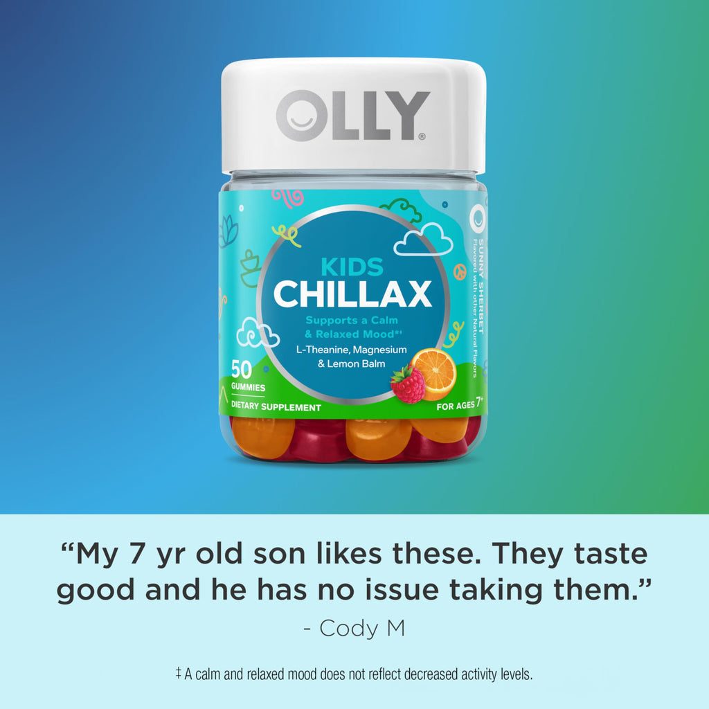 OLLY Kids Chillax calming formula