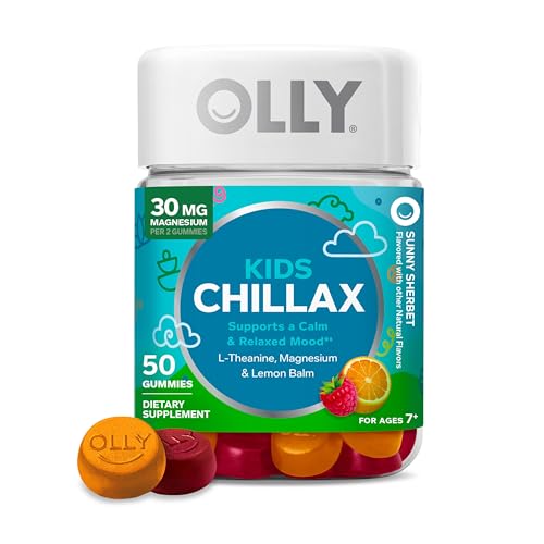 OLLY Kids Chillax Magnesium gummies for relaxation