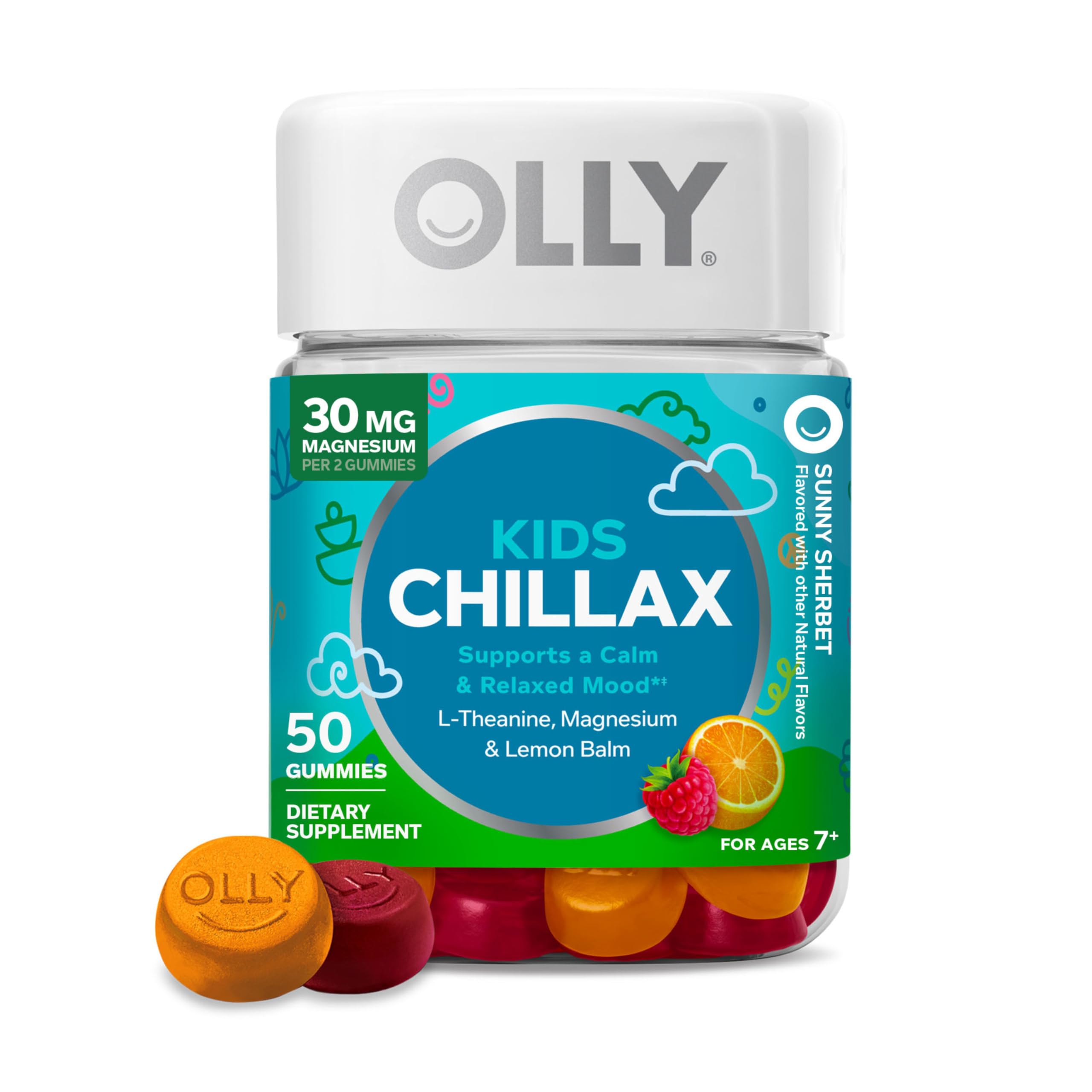 OLLY Kids Chillax vitamin supplements