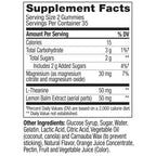 OLLY magnesium bisglycinate formula