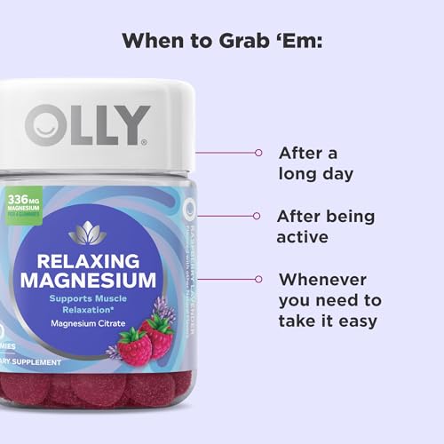 OLLY magnesium glycinate for better sleep