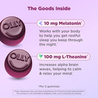 OLLY melatonin 10mg for relaxation