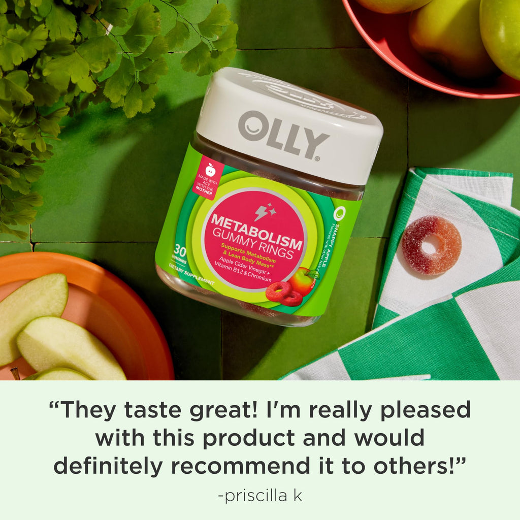 OLLY metabolism gummies for weight management