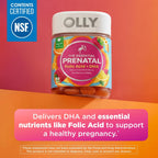 OLLY prenatal gummy with DHA support