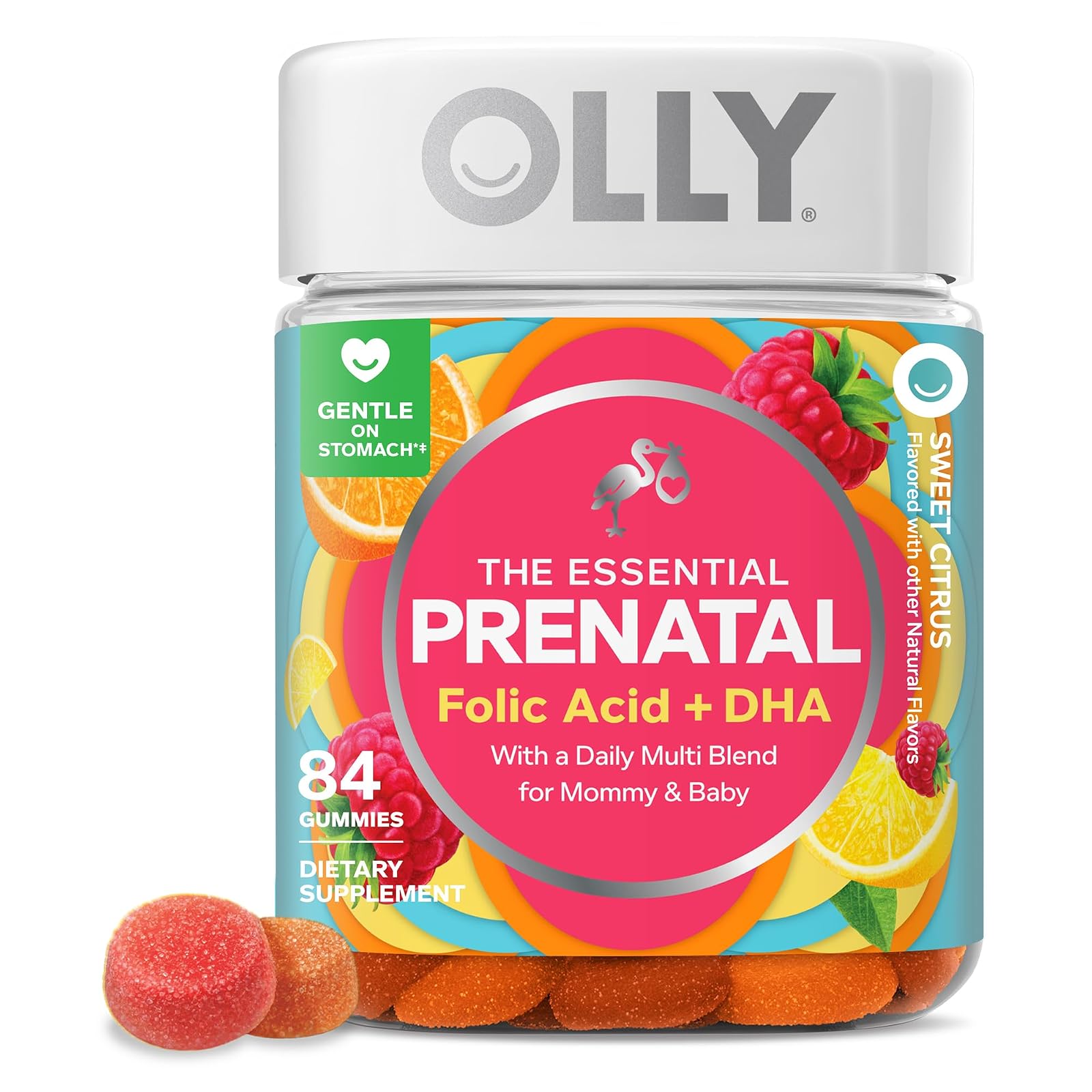 OLLY prenatal multivitamin gummy benefits