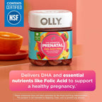 OLLY prenatal vitamins with DHA