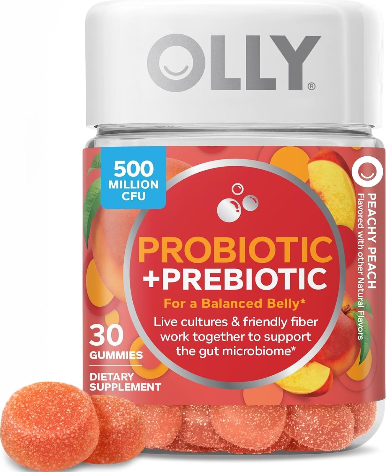 OLLY probiotic gummy for digestive health