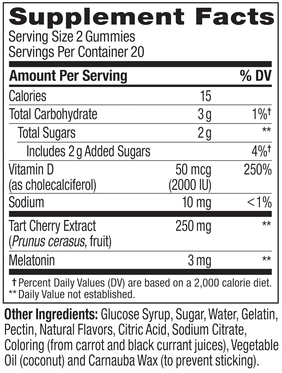 OLLY Sleep Gummies with natural ingredients