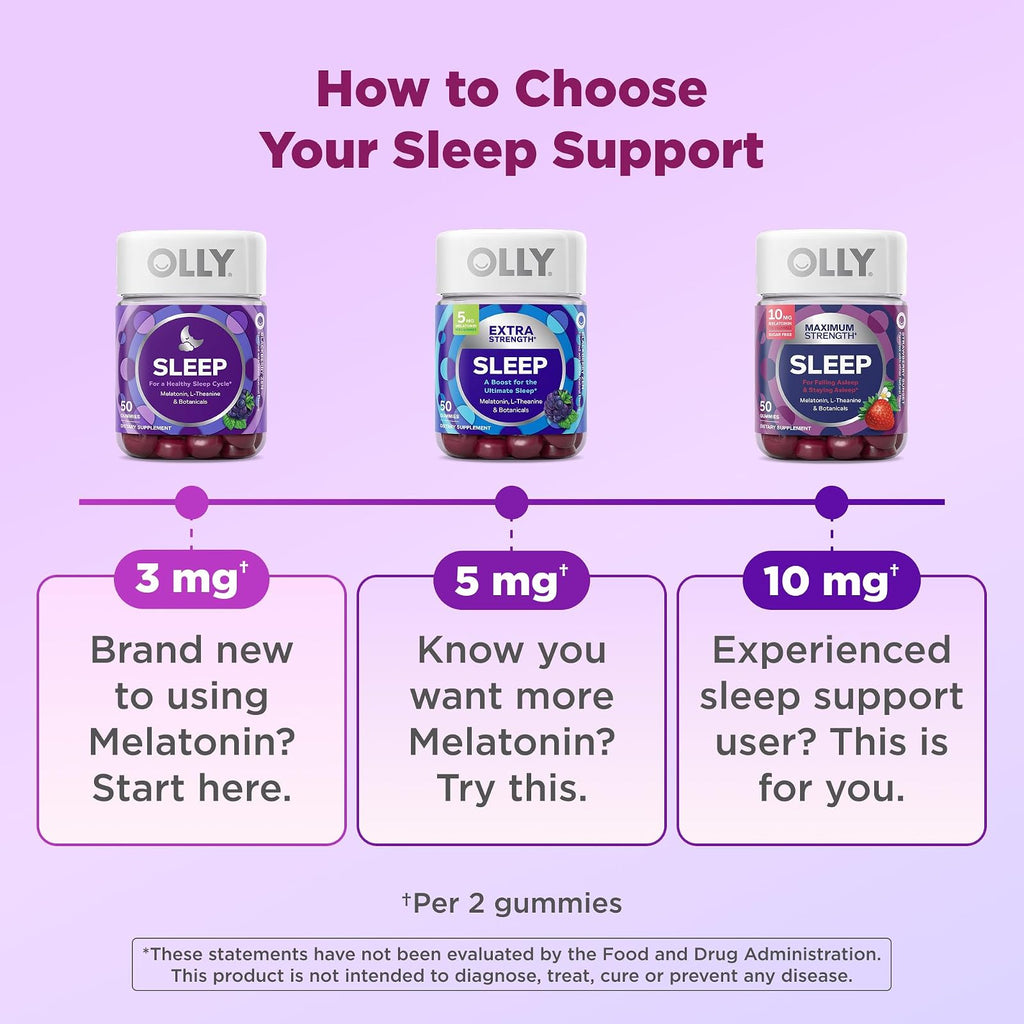 OLLY sleep support for better dreams