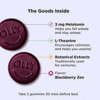 OLLY sleep support gummies for relaxation