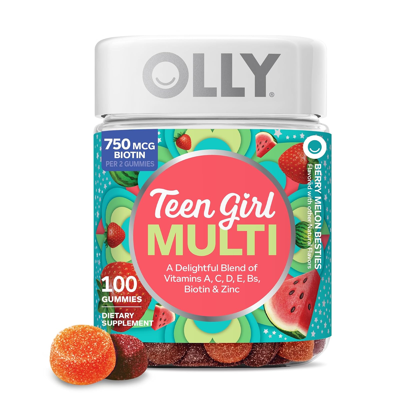 OLLY Teen Girl gummy multivitamin
