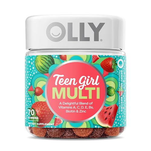 OLLY Teen Girl gummy multivitamins
