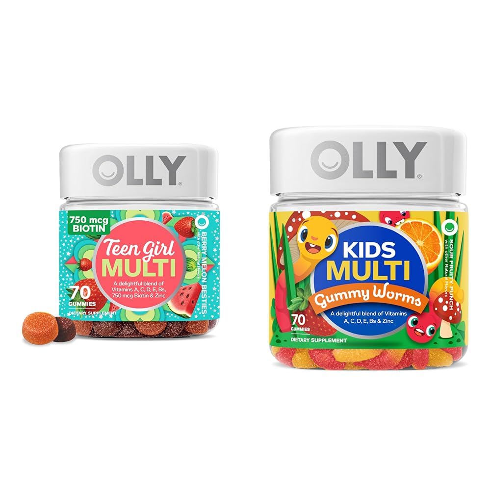 OLLY Teen Girl Multi Gummy benefits
