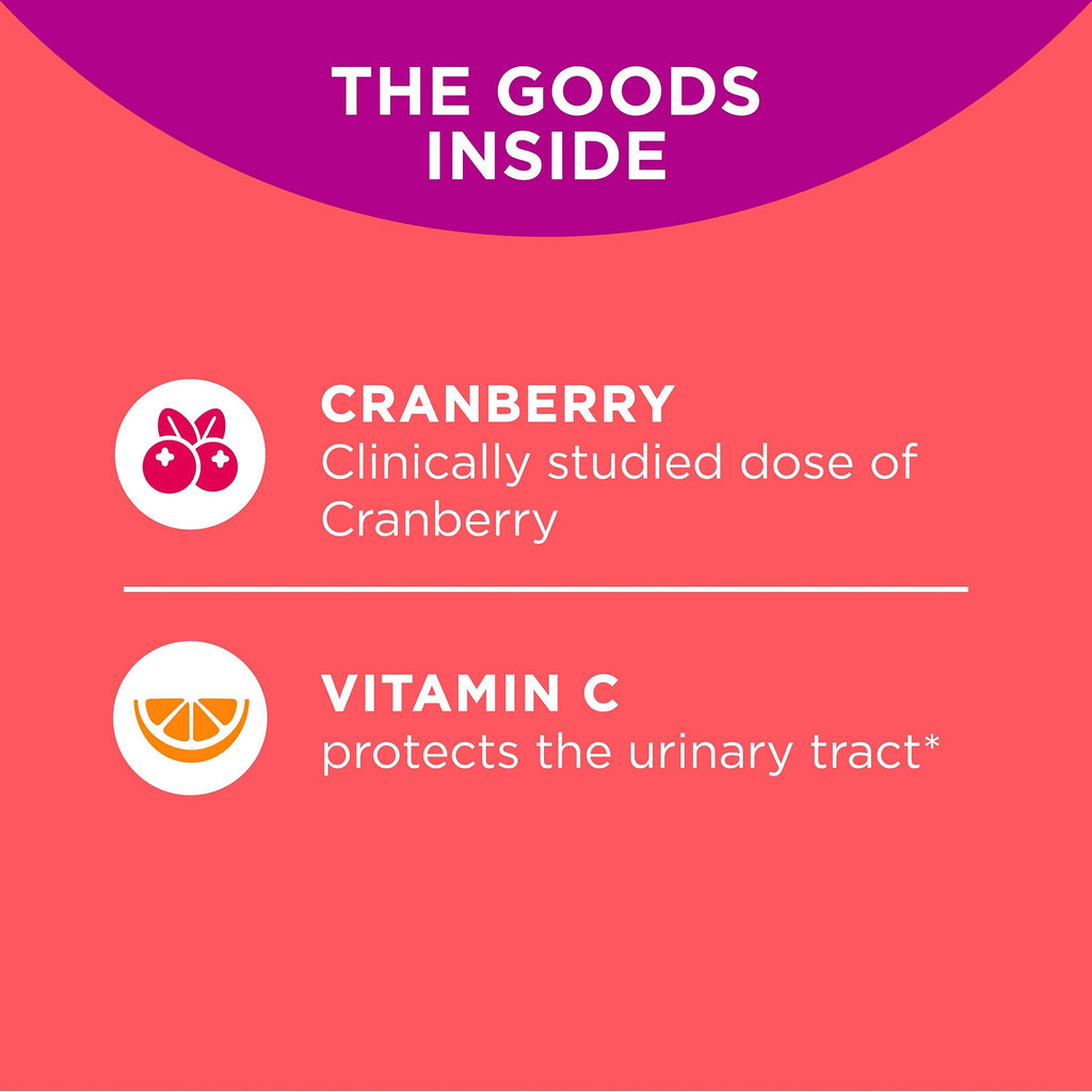 OLLY vegan capsules for urinary support