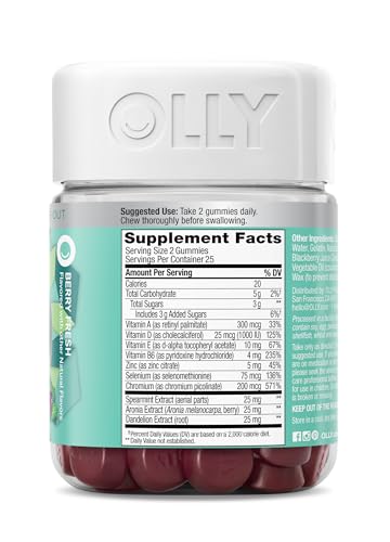 OLLY vitamins for skin health