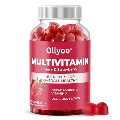 Ollyoo adult multivitamin gummies for energy