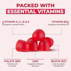Ollyoo gummies for vibrant skin and hair