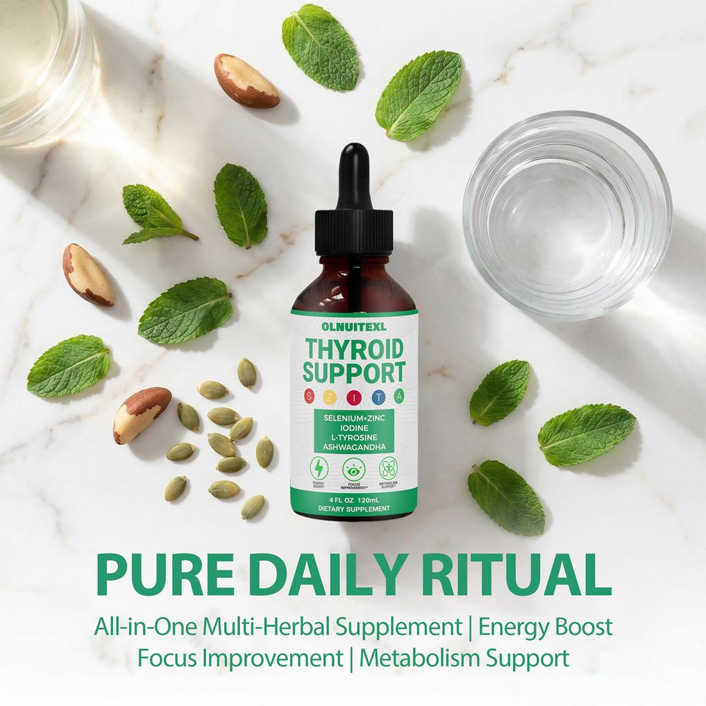 OLNUITEXL thyroid drops for balance