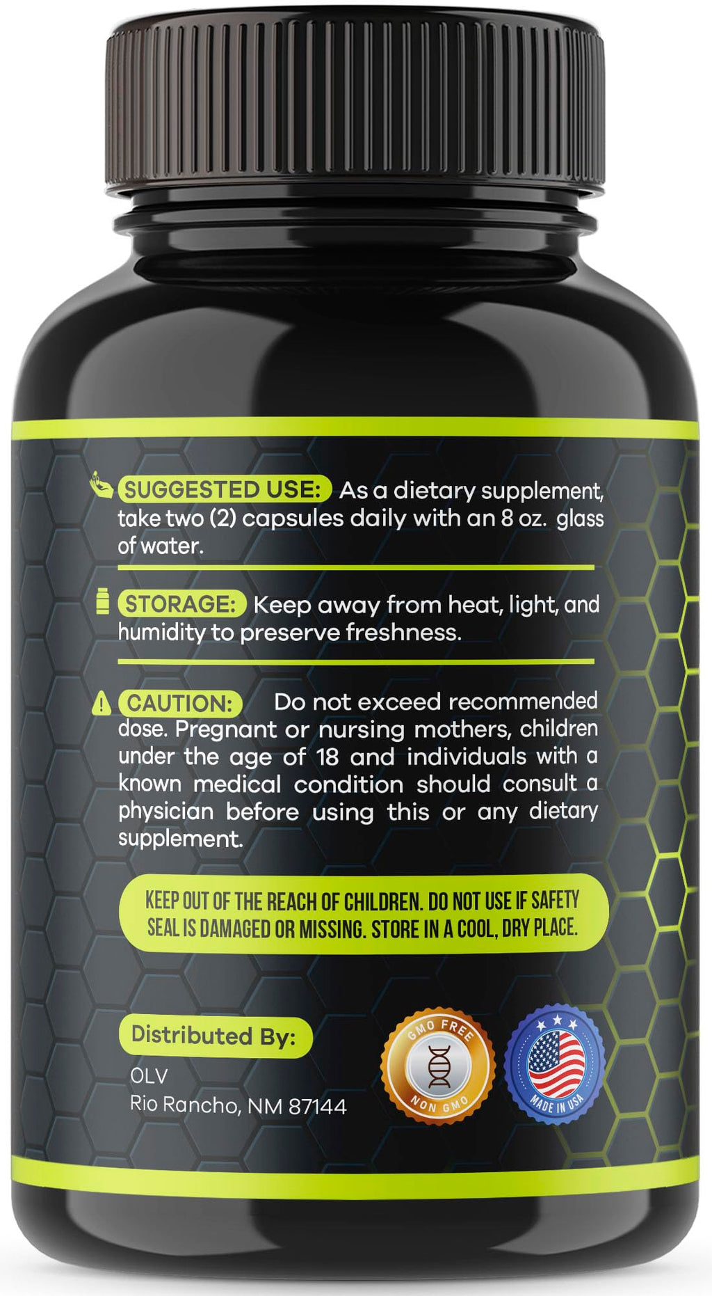 OLV Erecprime for overall well-being