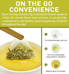 Olvvla fennel tea bags for bloating relief