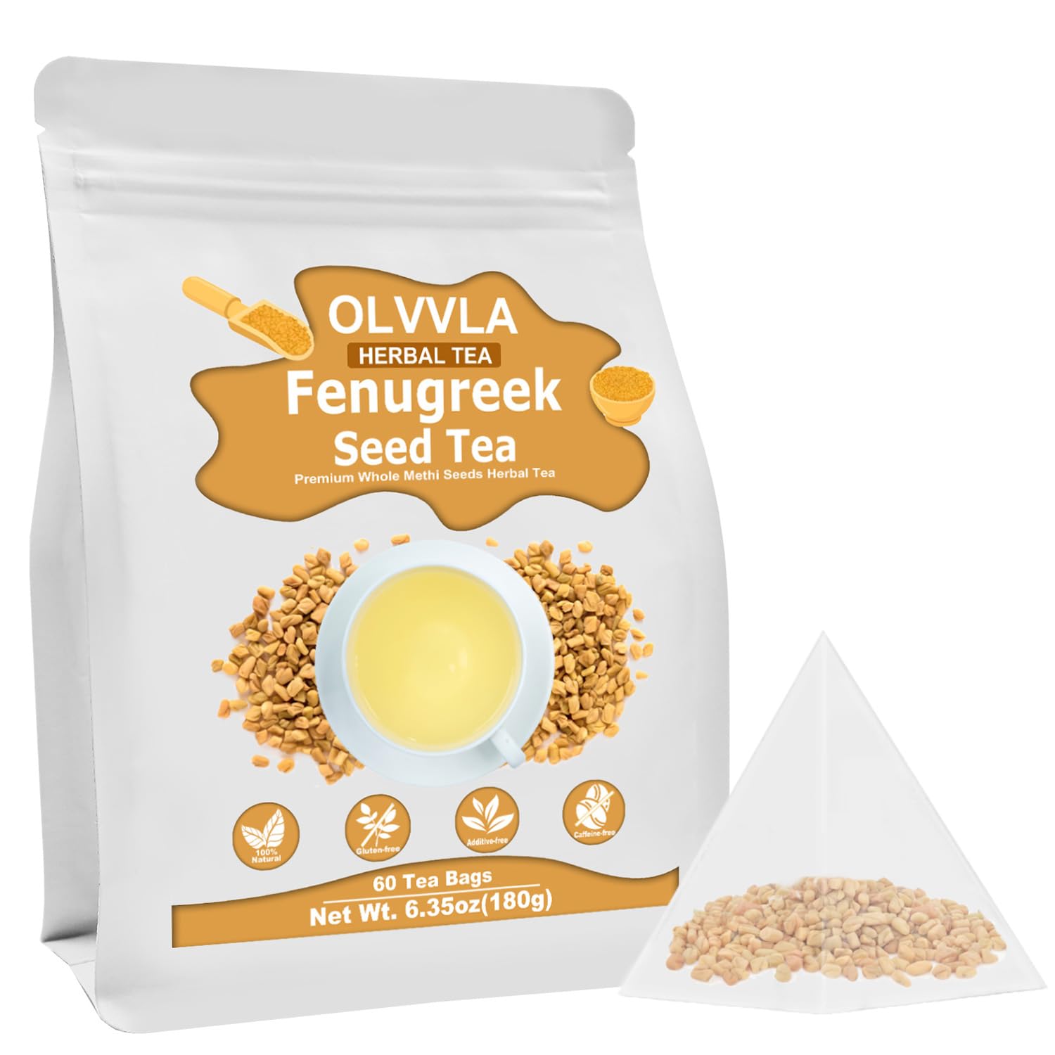 Olvvla fenugreek seed tea bags