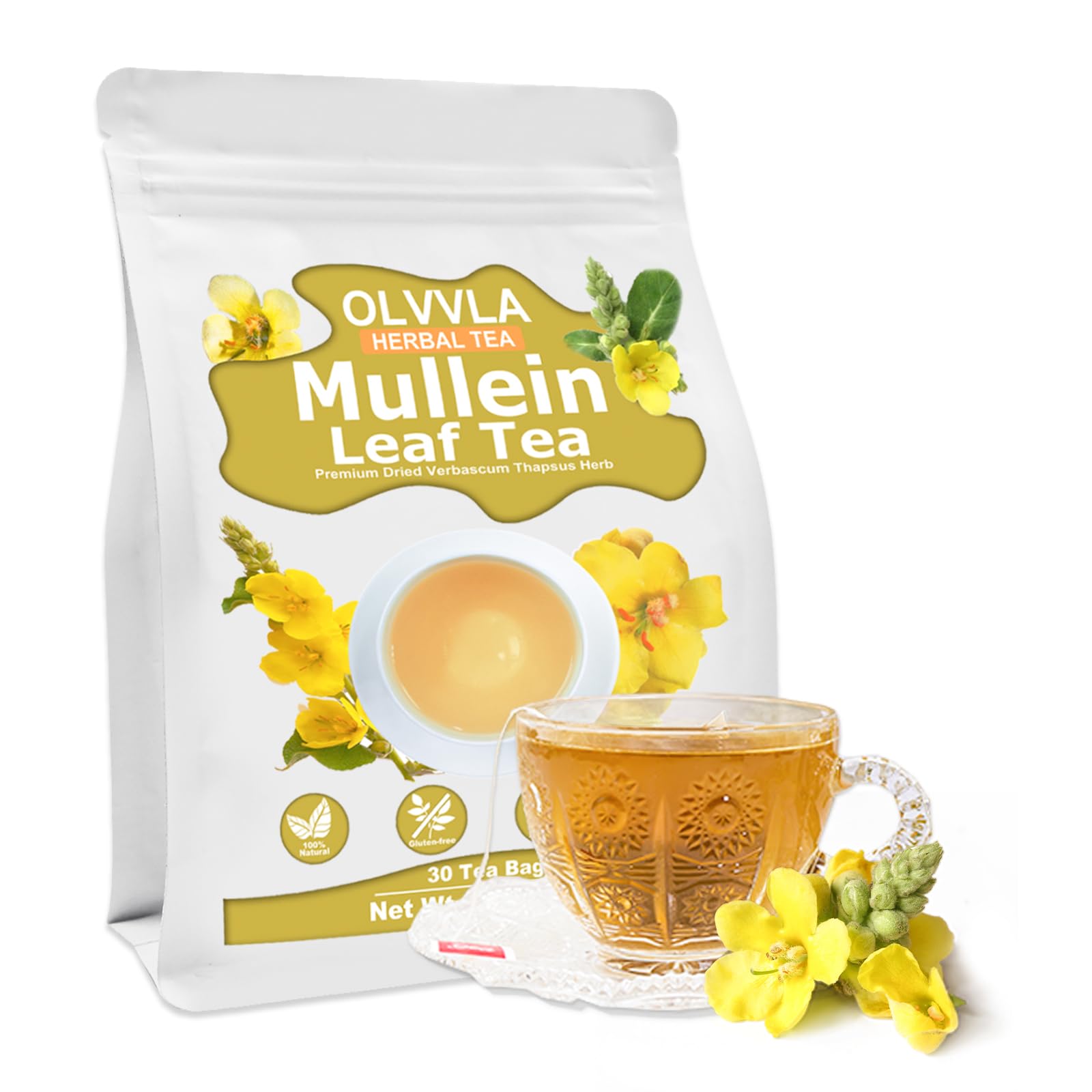 Olvvla Mullein Leaf Tea bags