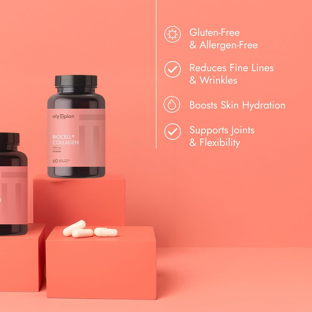 Olympian Labs collagen capsules benefits