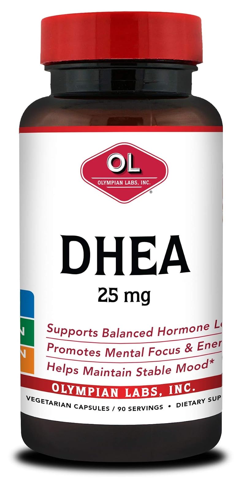 Olympian Labs DHEA 25 mg capsules