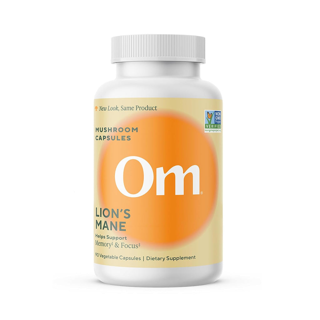 Om Lion's Mane mushroom capsules