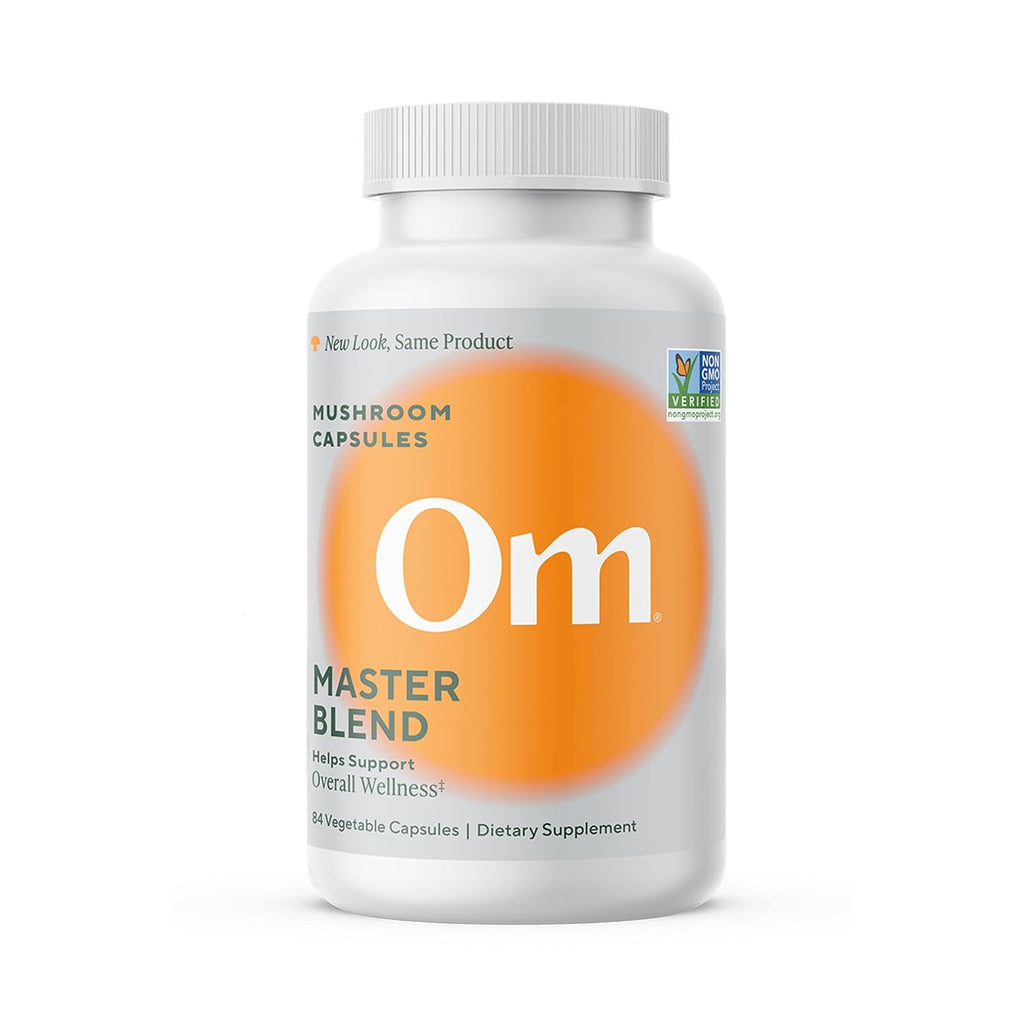 Om Master Blend mushroom capsules benefits